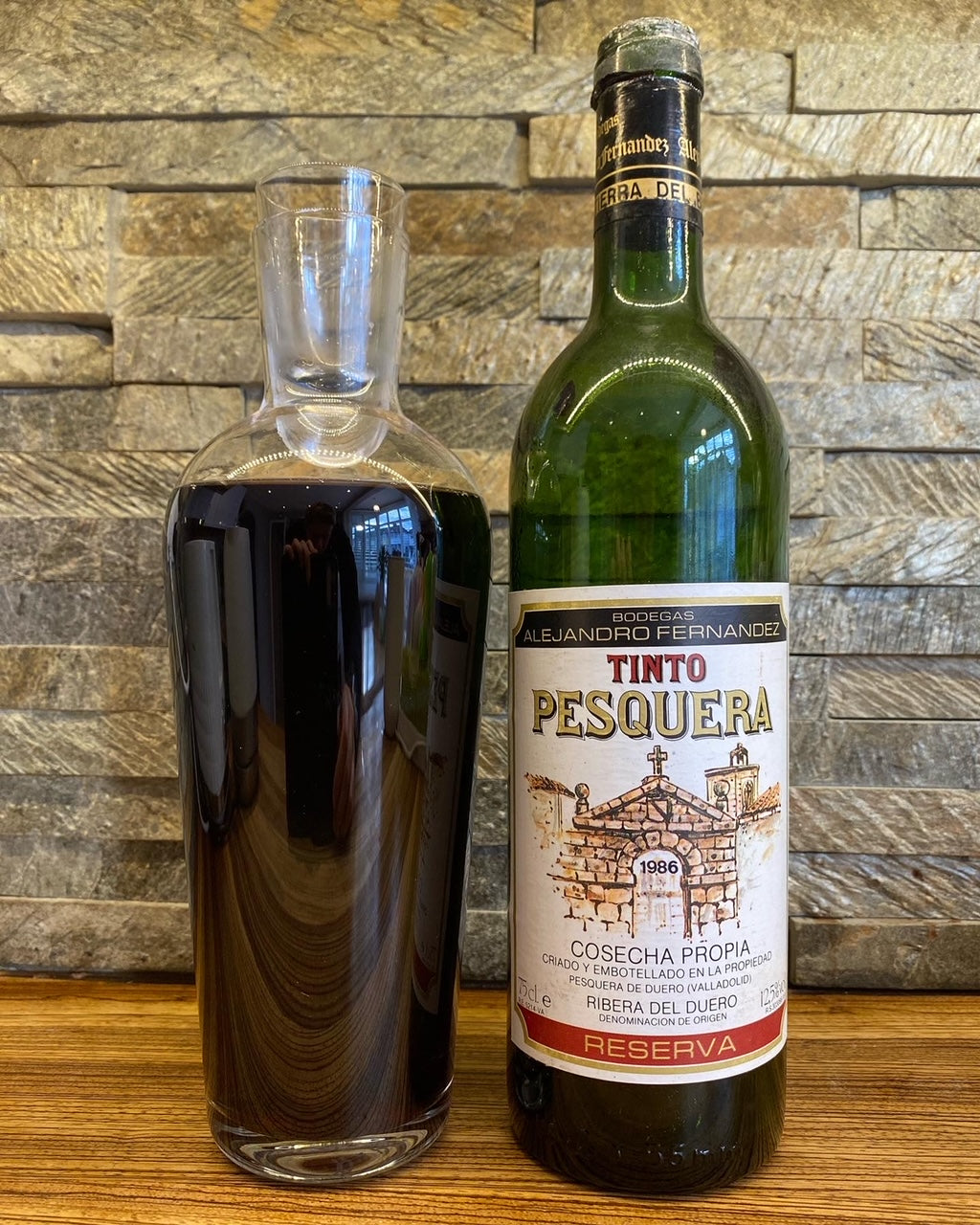 How to store and serve mature wine