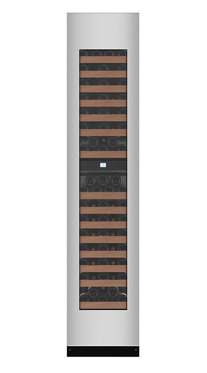 mQuvée Edge 45D Stainless Built-in Wine Fridge | Coolersomm