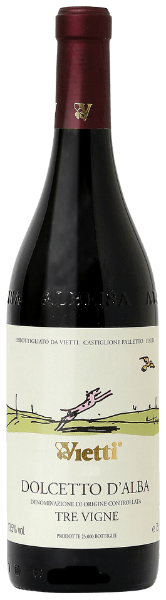 2020 Dolcetto d'Alba Tre Vigne, Vietti, Piedmont, Italy | CoolerSomm